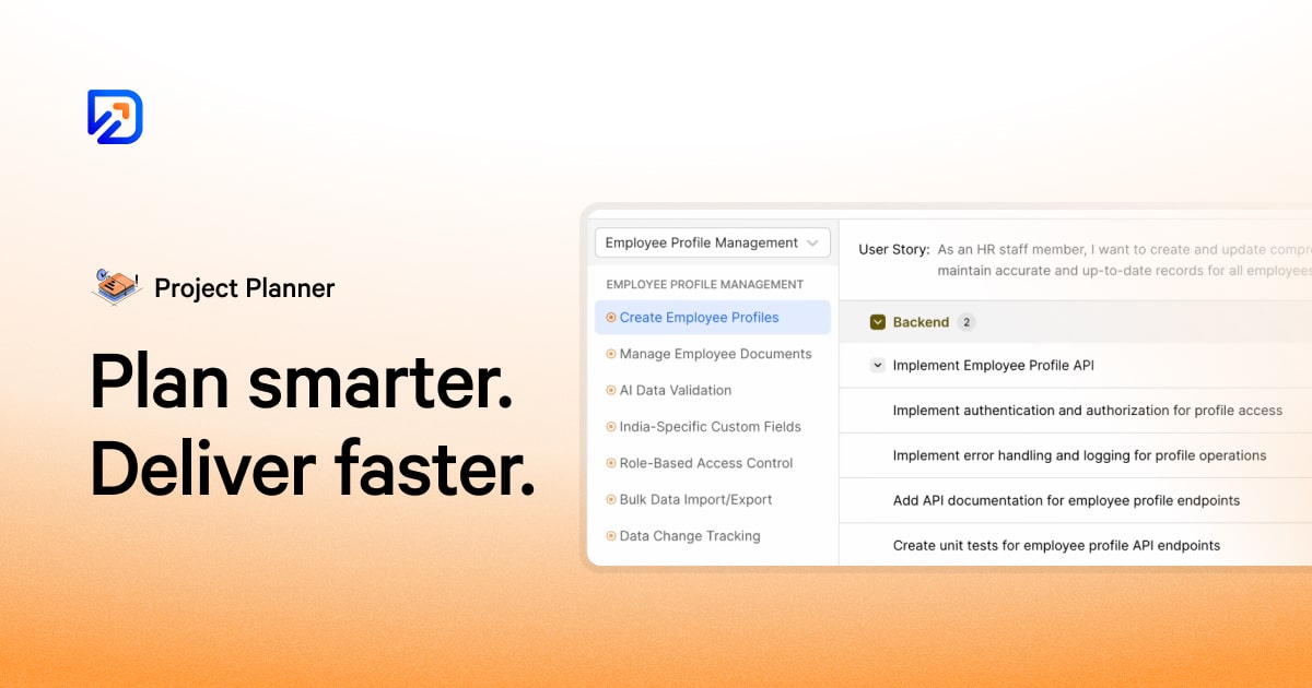Smart Project Planning and Architecture Tool | Project Planner